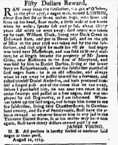 Daniel Anderson (August 1783)